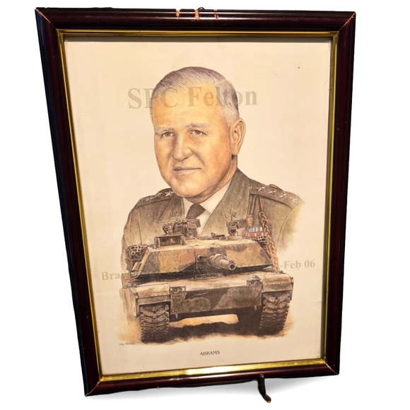 Jody Harmon | Art | Jody Harmon 5x12 Inch Abrams Military Print With ...